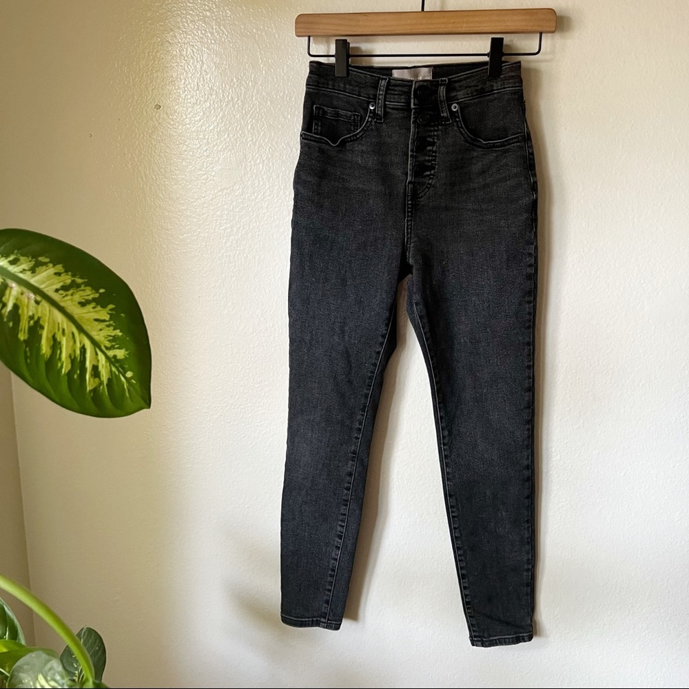 Everlane | Authentic Stretch High Rise Ankle Jeans - Gem